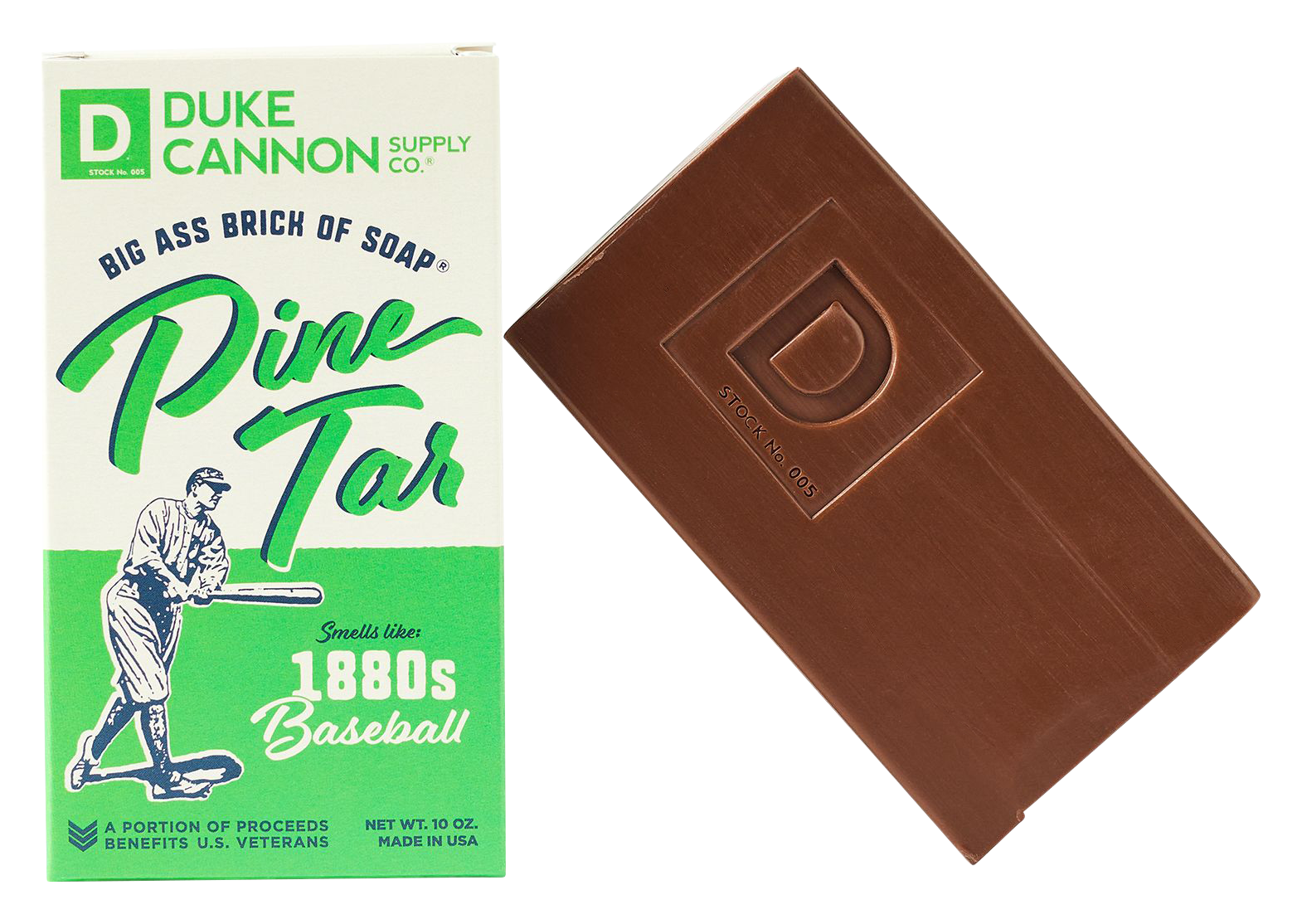 Duke Cannon Supply Co. Big Ass Brick of Pine Tar Bar Soap | Bass Pro Shops
